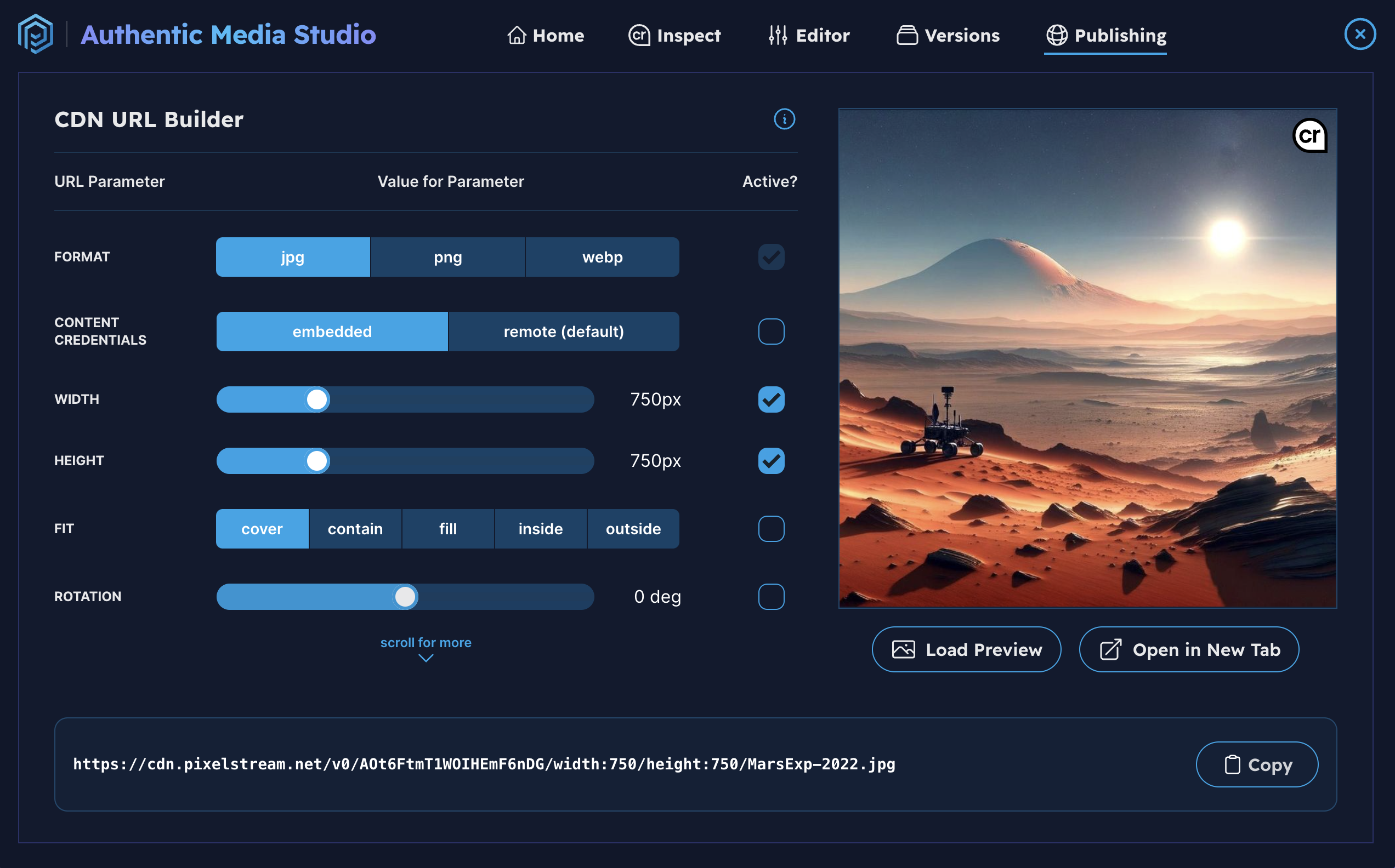 Pixelstream - Content Credentials Based Authentic Media Workflow Platform - C2PA